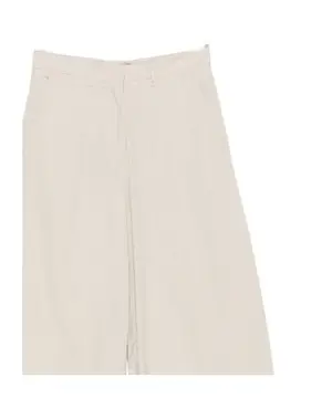 Max Mara Cotton Poplin Trousers