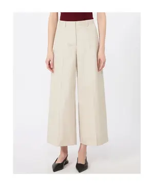 Max Mara Cotton Poplin Trousers