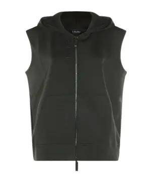 Max Mara Sleeveless Hooded Knitwear