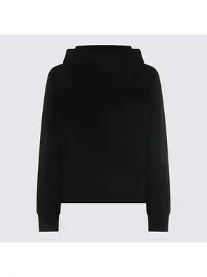 Max Mara Long-sleeved Hooded Sweatshirt