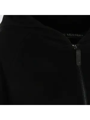 Max Mara Marea Zip-up Hoodie - Black