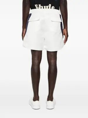 Rhude Logo Printed Drawstring Shorts