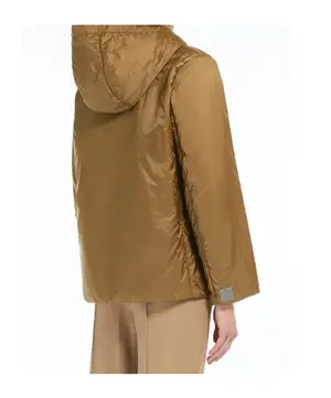 Max Mara Greenh Quilted Hooded Jacket - Caramel