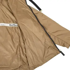 Max Mara Greenh Quilted Hooded Jacket - Caramel