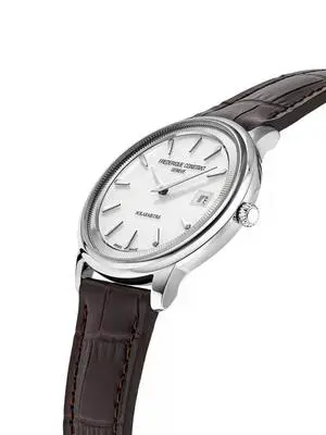 FREDERIQUE CONSTANT Classics Moneta Solarmetre 39mm Watch - White