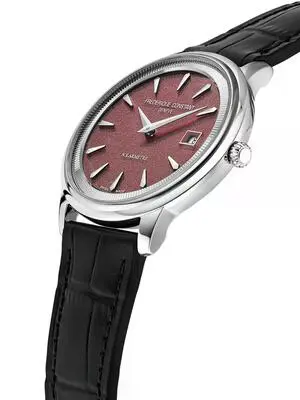 FREDERIQUE CONSTANT Classics Moneta Solar-metre 39mm Watch - Red