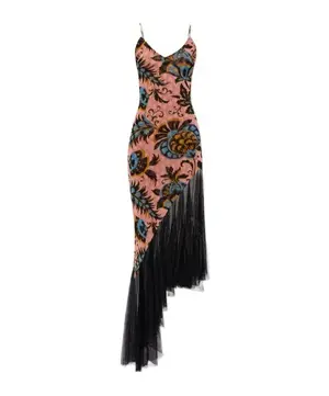 Etro Floral Printed Panelled Dress