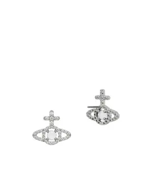 VIVIENNE WESTWOOD Crystal Orb Stud Earrings