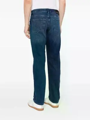 BOSS Straight-leg Jeans With Logo Patch