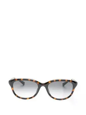 Gucci Bamboo Tortoiseshell-effect Sunglasses - Brown