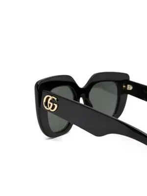 Gucci Geometric Frame Sunglasses