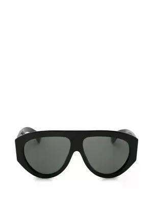 Gucci Geometric Frame Sunglasses - Black