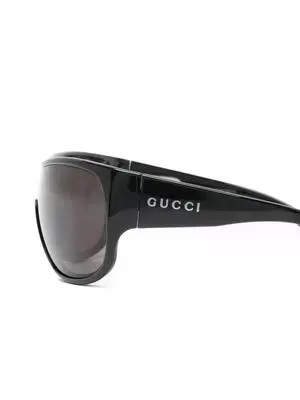 Gucci Shield-frame Sunglasses