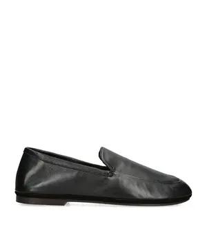 LEMAIRE Leather Outdoor Slippers