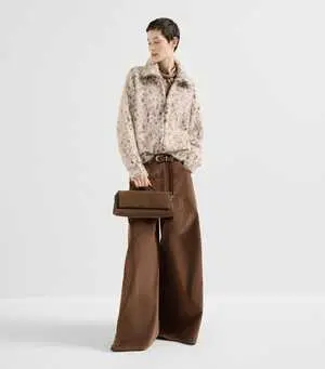 Brunello Cucinelli Corduroy Wide-leg Trousers