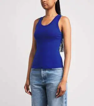 AGOLDE Ribbed Poppy Tank Top