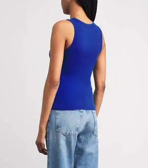 AGOLDE Ribbed Poppy Tank Top