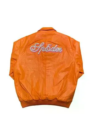 SP5DER Logo Detail Jacket - Orange
