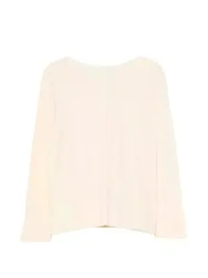 SECOND / LAYER Waffle-knit T-shirt - Neutrals