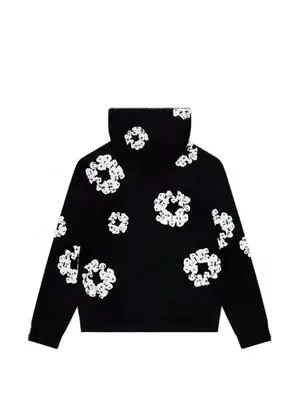 DENIM TEARS Cotton Wreath Hoodie - Black