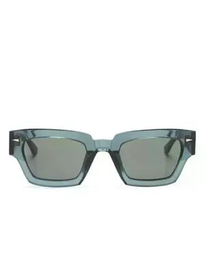 AHLEM Magenta Square-frame Sunglasses
