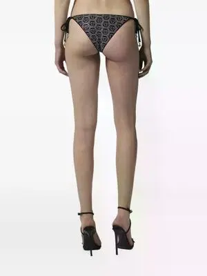 Philipp Plein Monogram Strass Swimming Brief