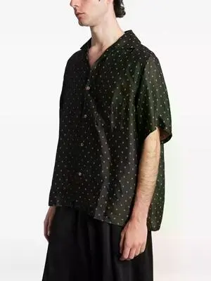 Needles Polka-dot Short-sleeve Shirt - Black