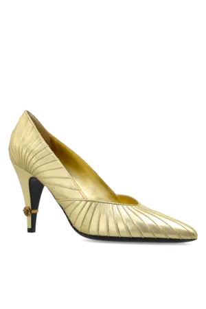 Versace Heeled Pumps - Gold