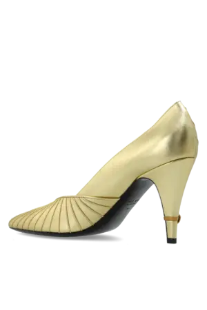 Versace Heeled Pumps - Gold