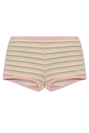 Amiri Striped Knit Shorts - Multicolour