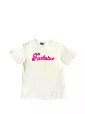 SINCLAIR Logo-print Short-sleeve T-shirt - Neutrals