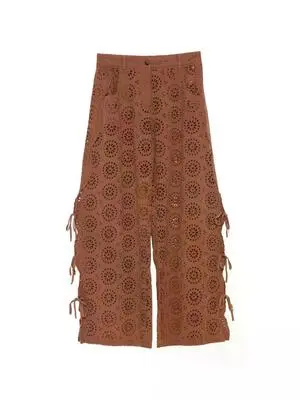 MC2 SAINT BARTH Kibi Sangallo Trousers - Brown