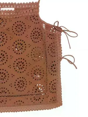 MC2 SAINT BARTH Stephie" Broderie Anglaise Top
