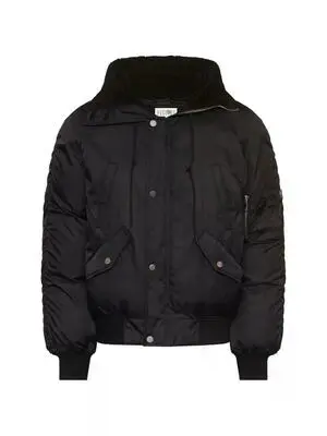 MAISON MARGIELA Hooded Nylon Bomber Jacket