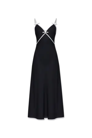 Moschino Strappy Dress - Black