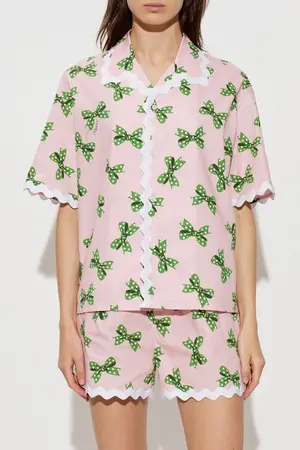 Moschino Printed Cotton Shirt
