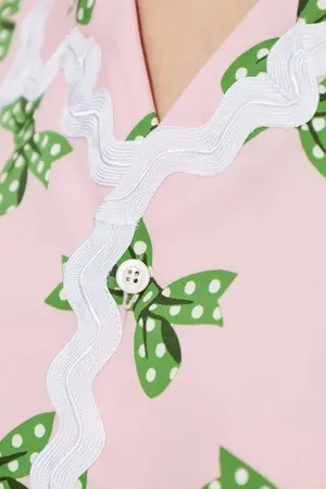 Moschino Printed Cotton Shirt