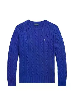 Polo Ralph Lauren Cable-knit Cotton Sweater - Blue