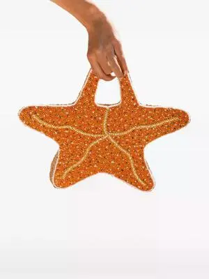 SIMONMILLER Beaded Starfish Tote Bag