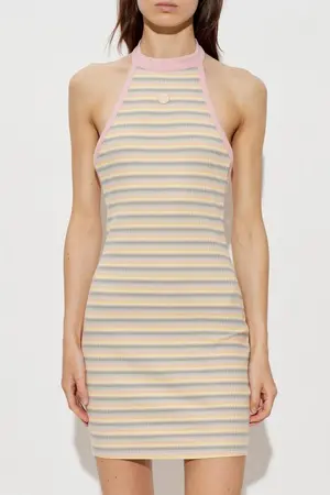 Amiri Dress With Stripe Pattern