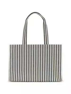 ANINE BING Lara Tote With Black Stripe
