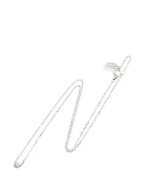 Cartier 18k White Gold Diamond Necklace - Silver
