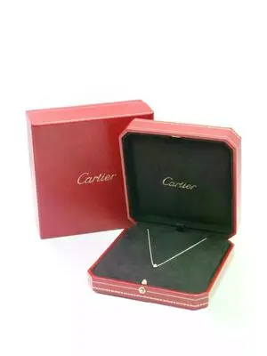 Cartier 18k White Gold Diamond Necklace