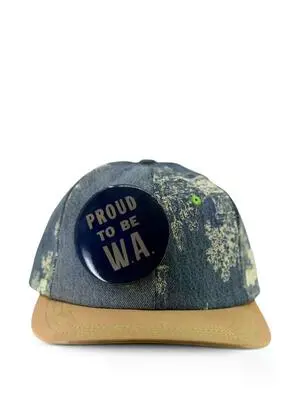 BETTER WITH AGE Deconstructed Denim Cap - Blue