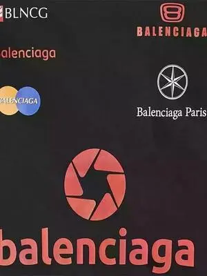 Balenciaga Long-sleeve T-shirt With Logo Prints