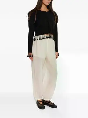 BY MALENE BIRGER Beaded Fringe Cardigan
