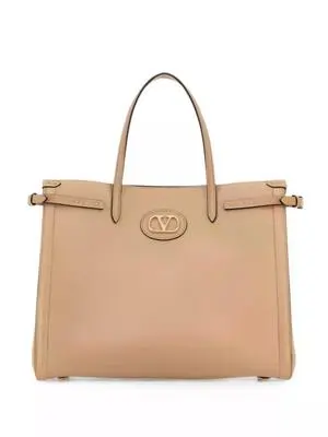 Valentino Garavani Vlogo Signature Tote Bag - Neutrals