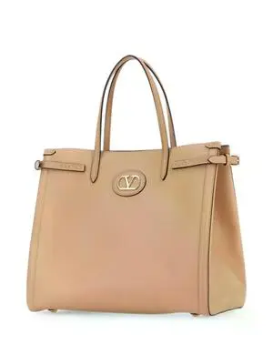 Valentino Garavani Vlogo Signature Tote Bag - Neutrals