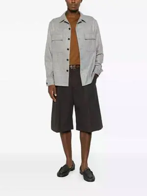Zegna Button-up Flap-pocket Shirt