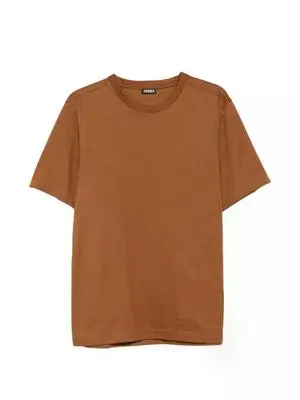 Zegna Crew-neck T-shirt - Brown